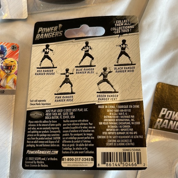 Hasbro | Toys | Power Rangers Micro Collection Cake Toppers | Poshmark